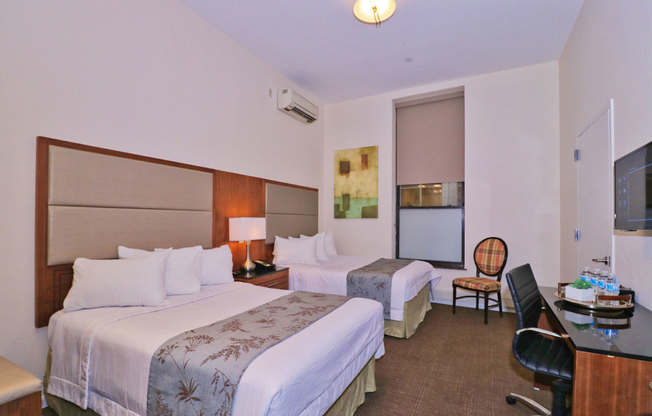 Deluxe ADA Room with 2 Beds | The Americana Inn NYC